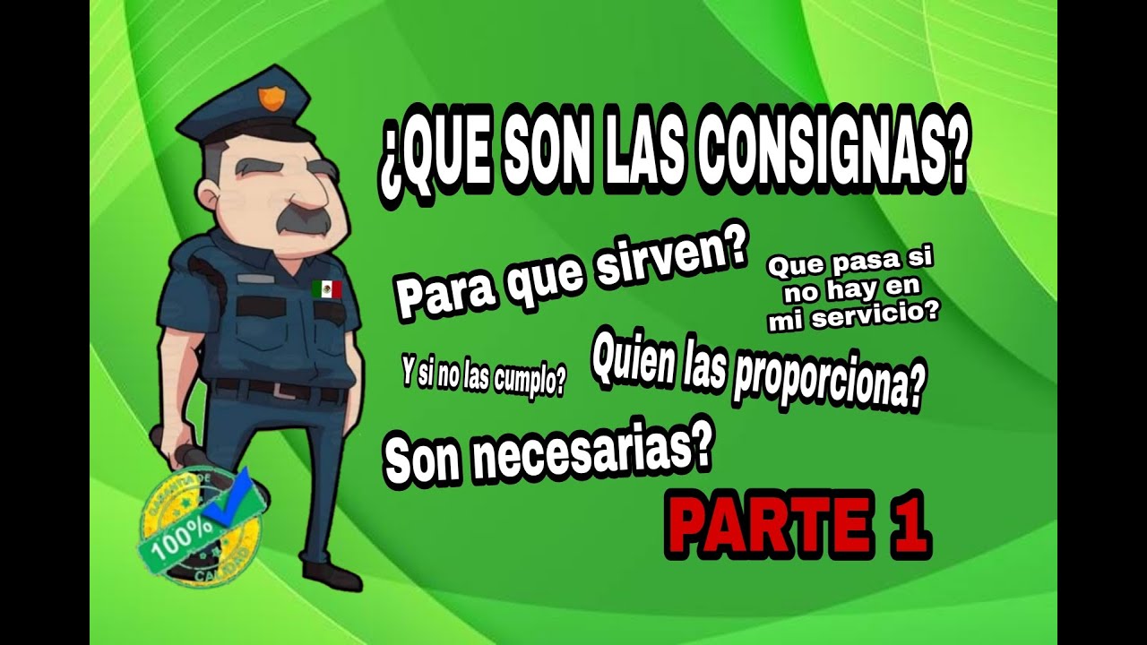 ¿Que son las consignas? (Primera parte.) - YouTube