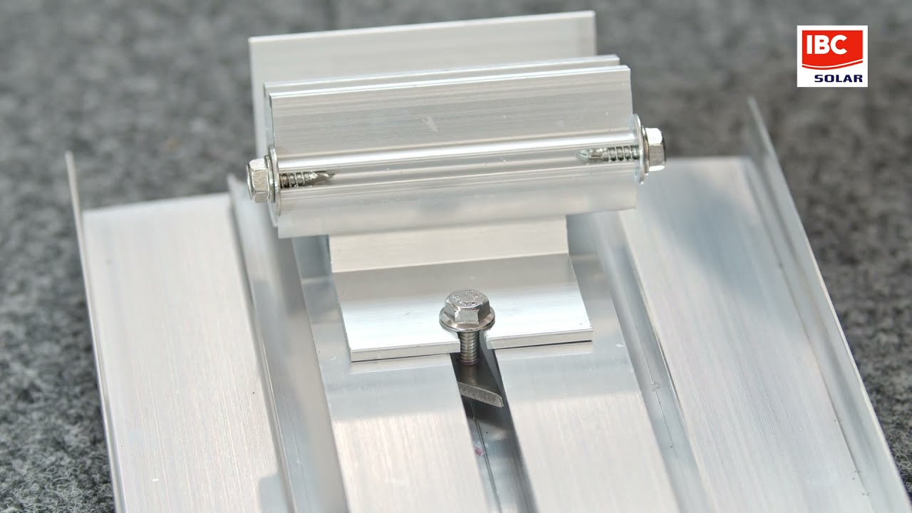 AeroFix G3 installation: Vertical orientation 8 degrees south - YouTube