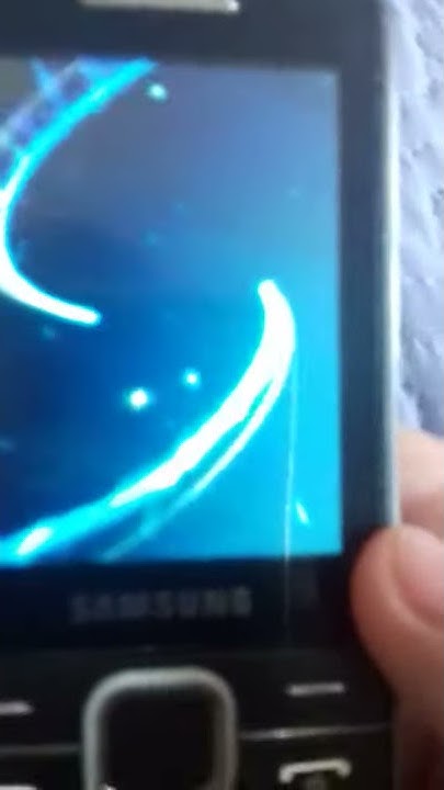 startup and showdown samsung S5611 - YouTube