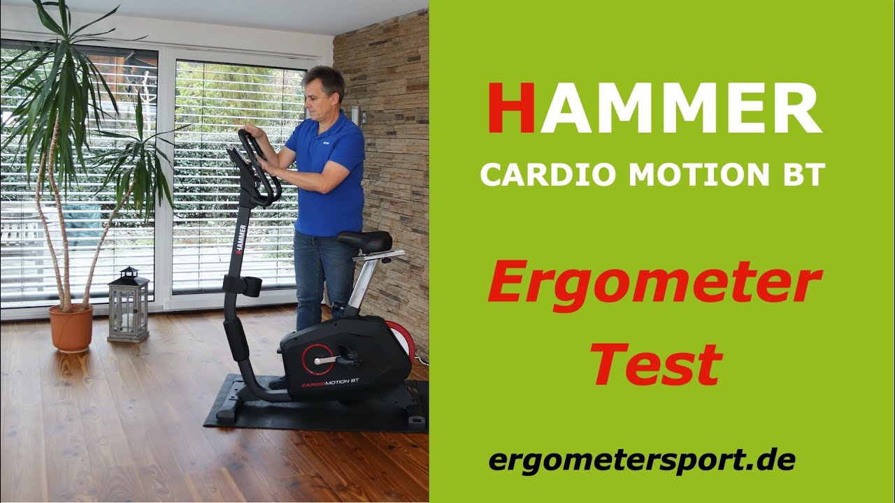 Ergometer Test: Hammer Cardio Motion BT #ergometertest - YouTube