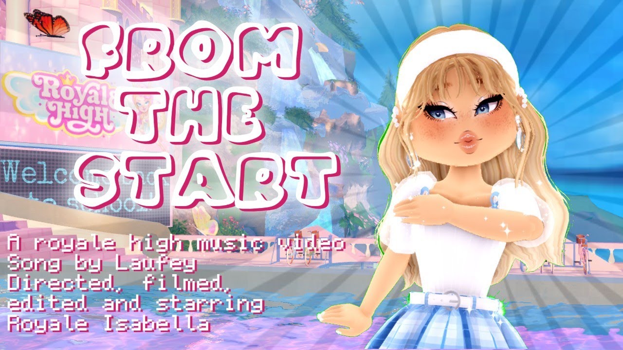 From The Start 🤍~Royale High Music Video | Song by Laufey - YouTube