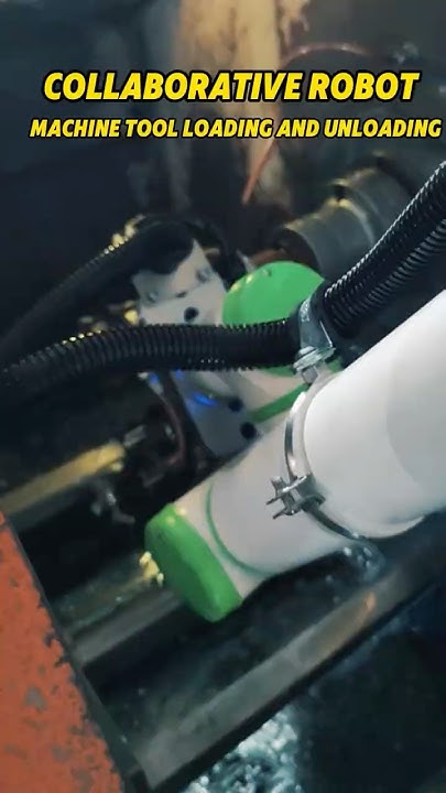 Collaborative Robot Application: Machine Loading and Unloading#collaborativerobots #robotics ...