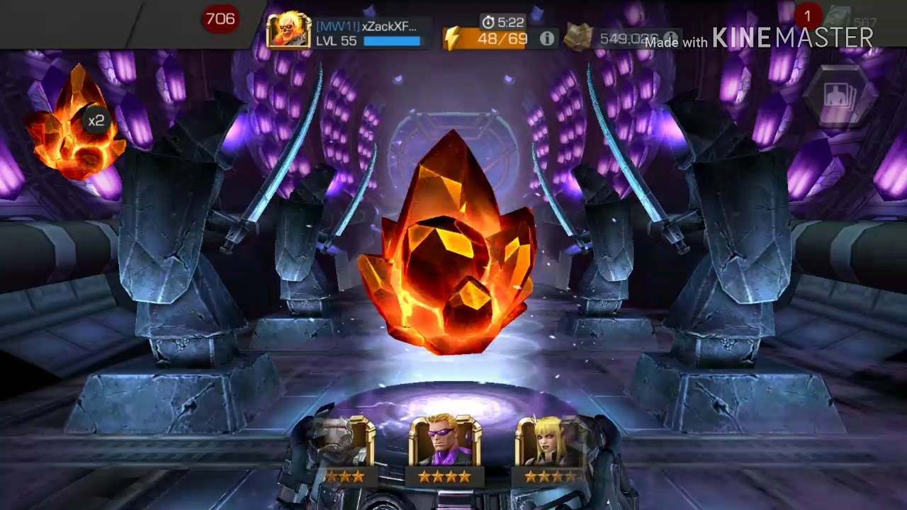 Marvel Contest Of Champions Gwen Pool Goes To The Movies Crystal ...