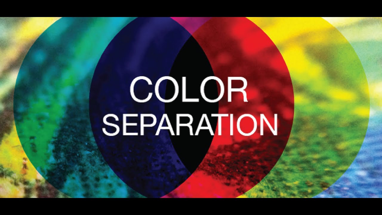 Screen Printing Color Separation | Design Artwork - YouTube