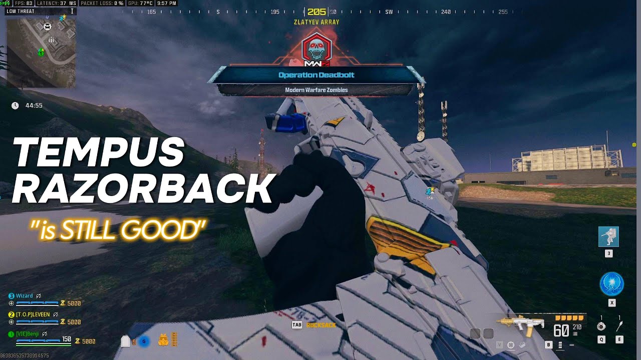 MW3 ZOMBIES | TEMPUS RAZORBACK - HOW IT WORKS - YouTube