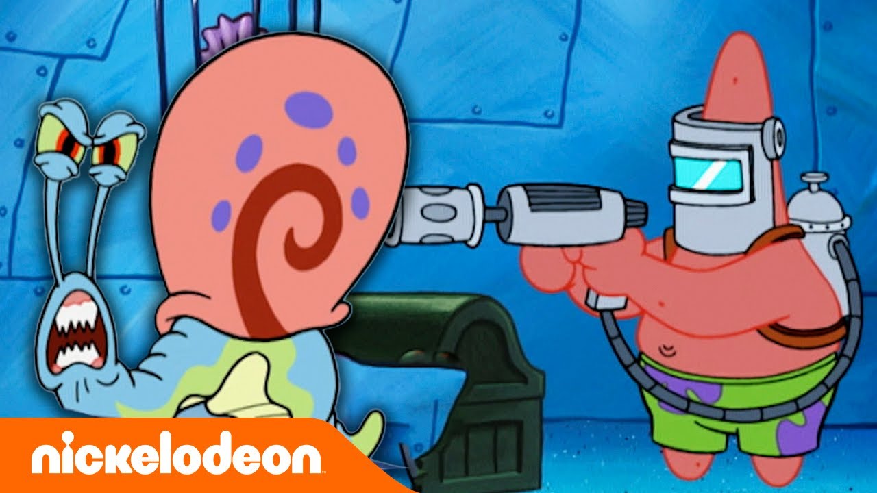 Spongebob Patrick Menjaga Gary Nickelodeon Bahasa Youtube