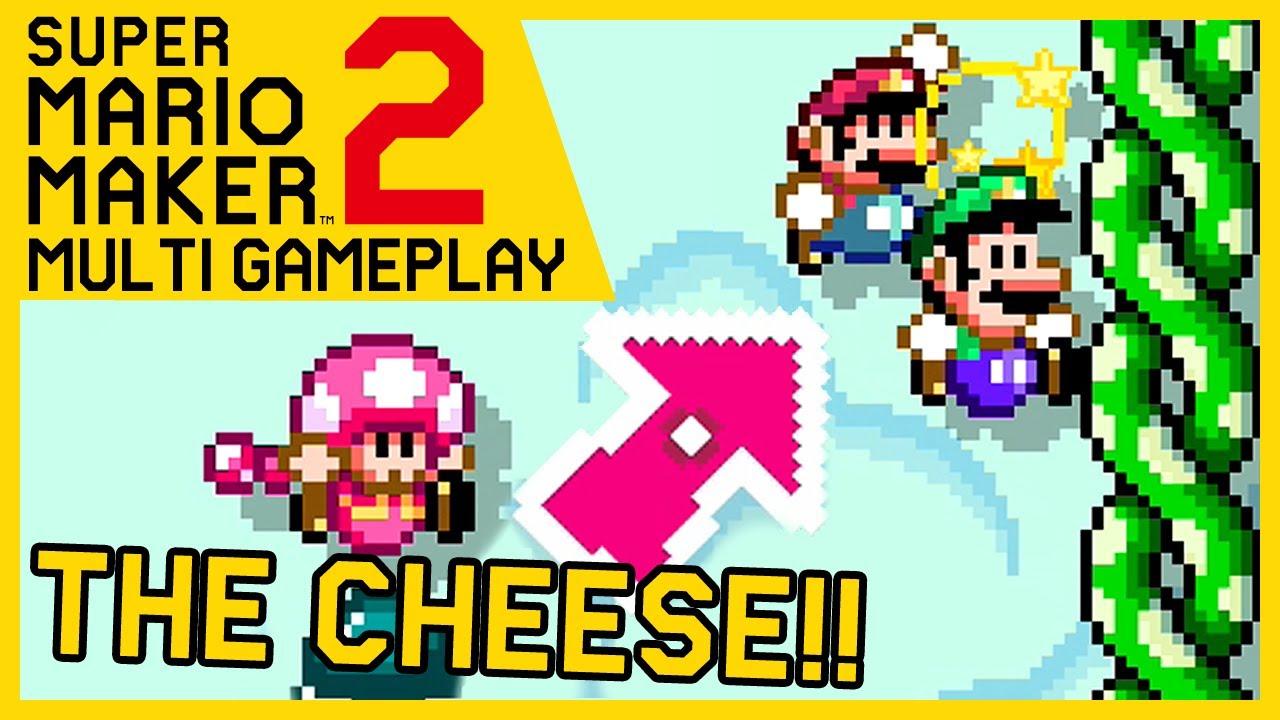 Super Mario Maker 2 Multiplayer THIS Is How You Do A Shell Jump Level ...