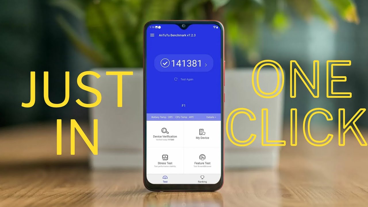 Antutu benchmark || Antutu benchmark kise check Kare sirf ek click me ...