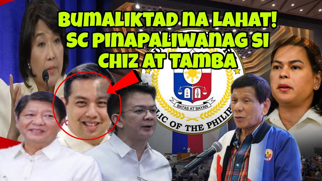 Bumaliktad na! SC ginisi ang Solicitor General || Chizz at Tamba ...