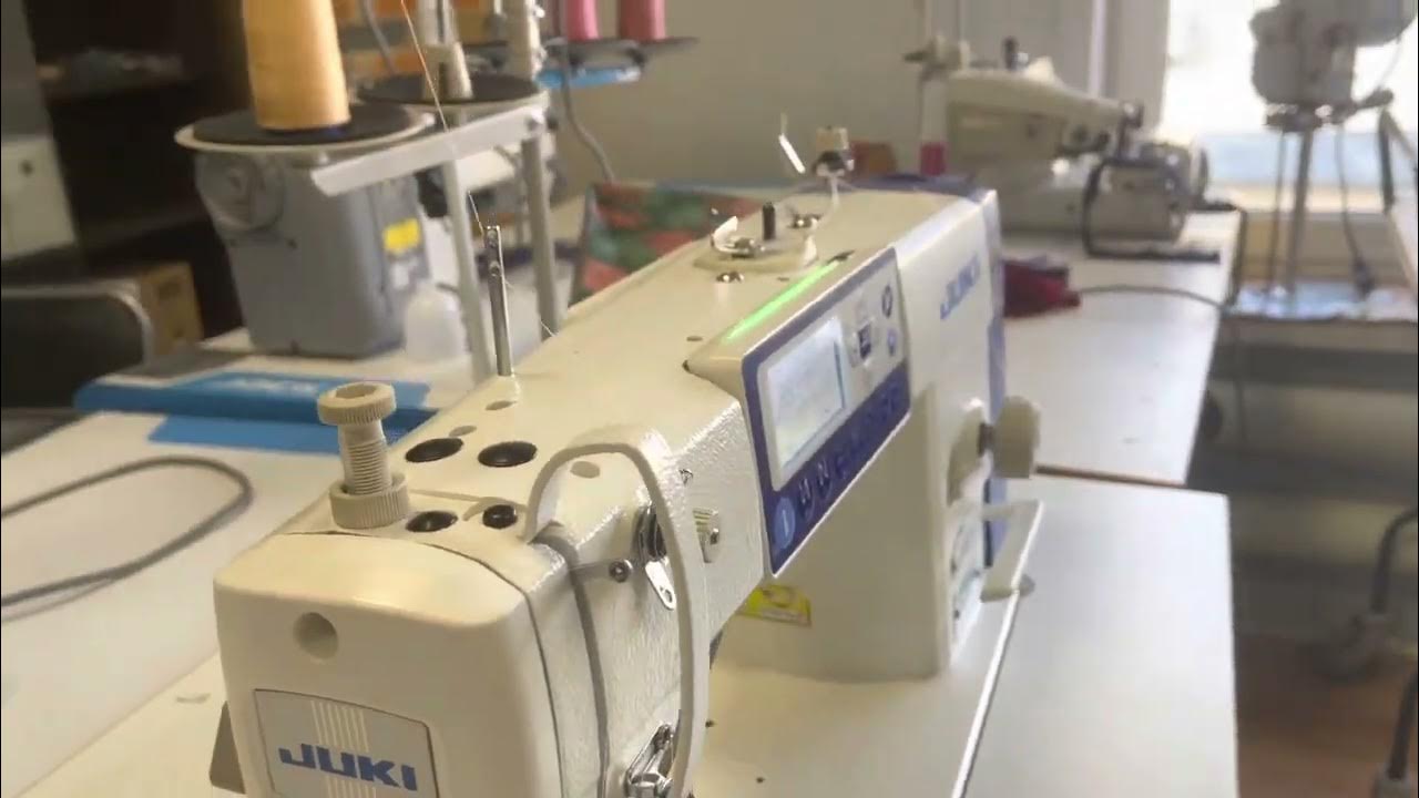 Промышленная машина Juki DDl-8000a - YouTube