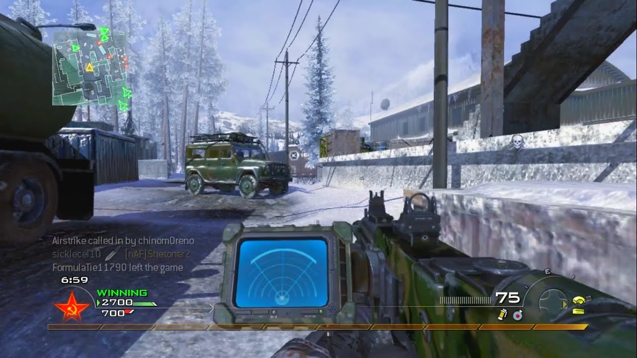 Call of Duty Modern Warfare 2 (2009) Multiplayer Gameplay - YouTube