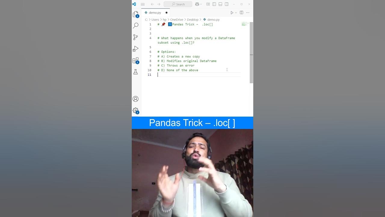 Pandas Trick – Hidden Behavior - YouTube