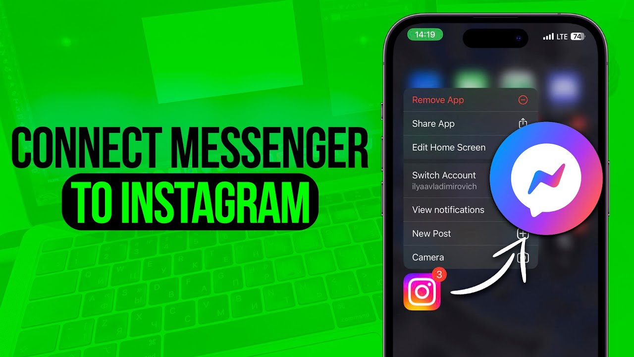 How To Connect Messenger to Instagram | Full Guide (2023) - YouTube