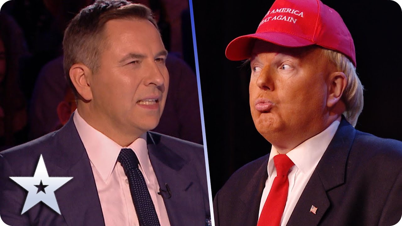 Donald Trump in SPARKLY HEELS? Only on the BGT stage... | Auditions ...
