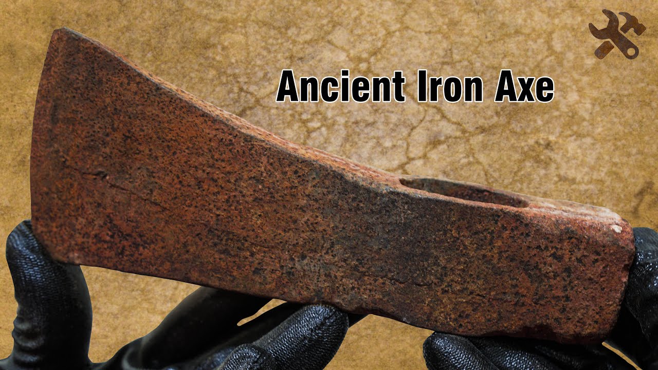 Restoration Ancient Iron Axe - YouTube