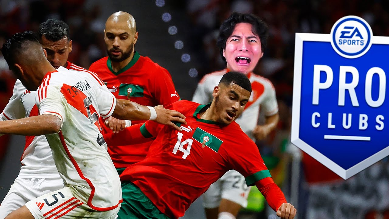 Morocco wants peru cheeks tonight | Road To COPA AMERICA | FC 24 pro ...