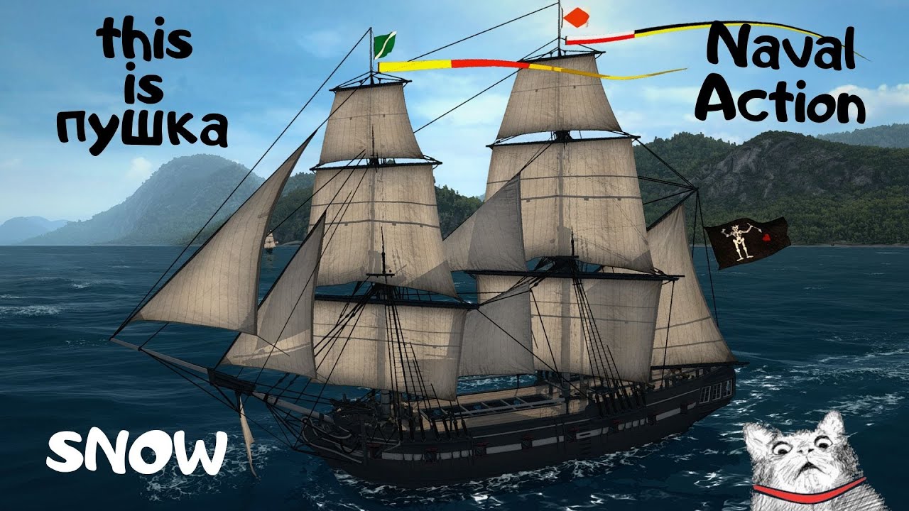 🔴 Naval Action - PvP SNOW геймплей 😜🏴 - YouTube