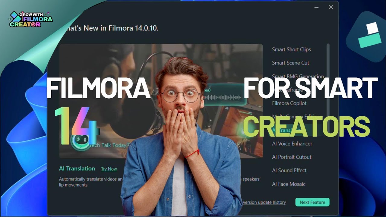 Introducing FILMORA 14 | Smart Editor for Smart Creators - Powered by AI - YouTube