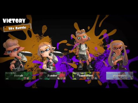 10x Battle Team Grub vs Team Gear | Splatoon 3 gameplay - YouTube