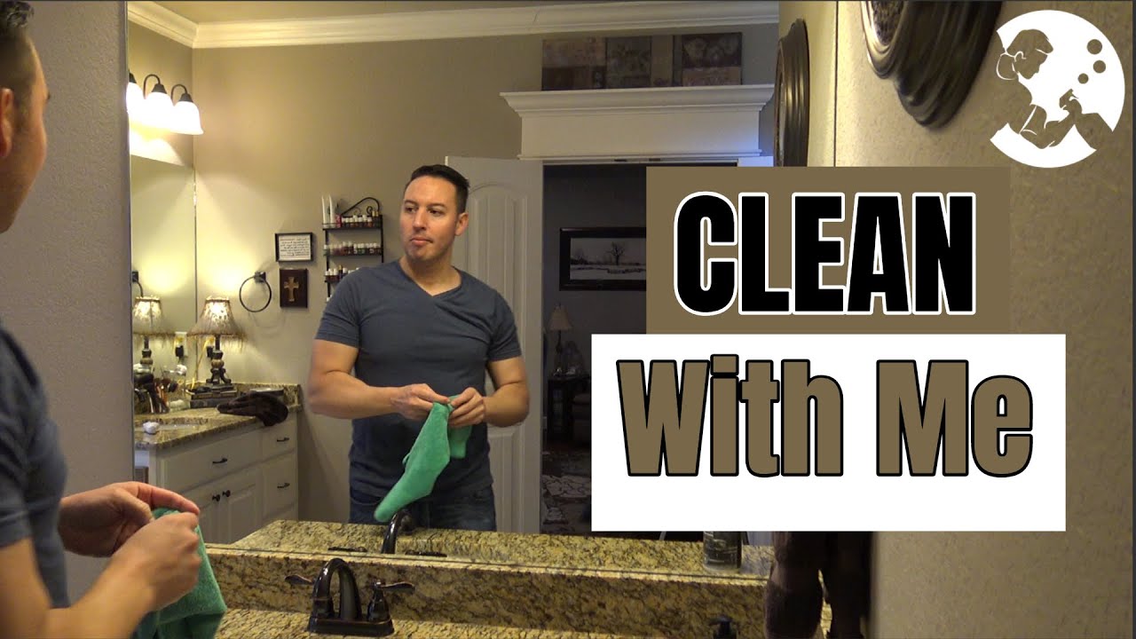 Clean With Me: Bedroom & Bathroom!! (Deep Detailed Clean) - YouTube