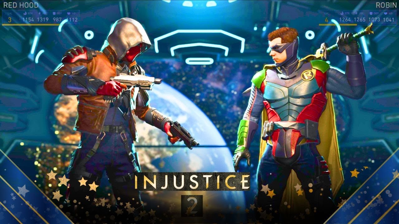 Injustice 2 - Red Hood Vs. Robin - YouTube