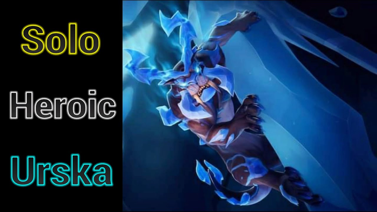Solo Heroic Urska 4:55 PB With Blaze War Pike Build - Dauntless - YouTube