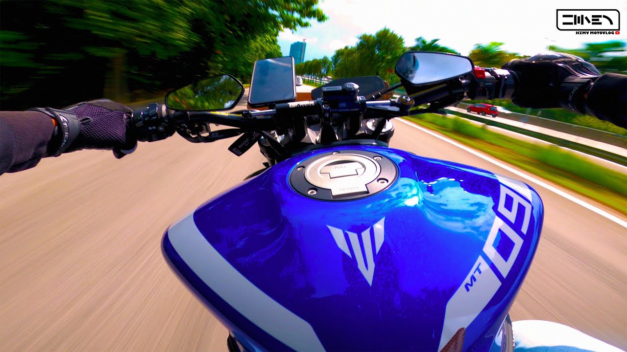 Sunday Funday. [4K] YAMAHA MT-09 YOSHIMURA R55 | Pure Sound Ride ...