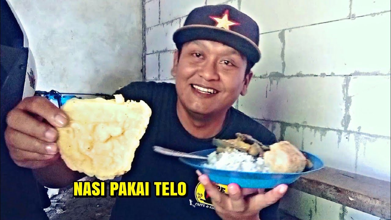 PERTAMA KALI MANGAN NASI PAKAI TELO RAMBAT GORENG RASANYA NGENE.. - YouTube