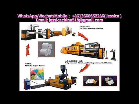 PS EPS thermocol foam plate container tray mold and machine, PS Foam ...