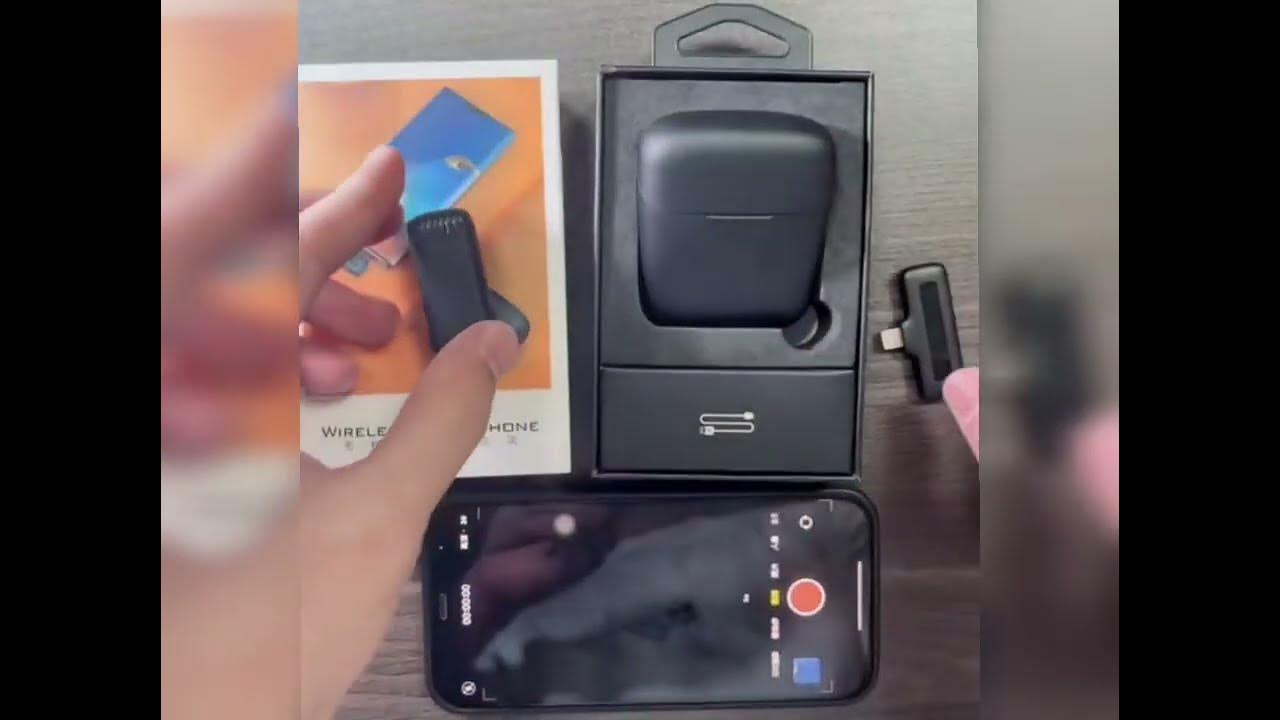 Блютуз микрофон для телефона Lavalier J13 Петличка для iPhone ( айфон ...