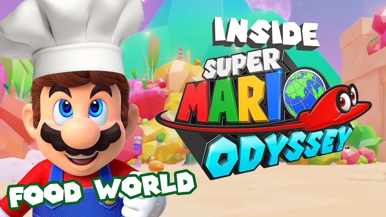Inside Super Mario Odyssey - Food World - YouTube