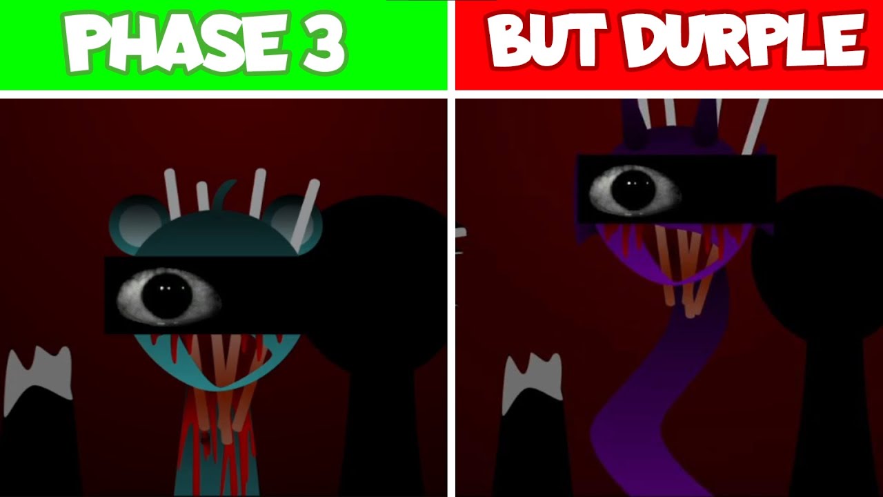 Incredibox Spunki Phase 3 But Everyone Is Durple! - YouTube