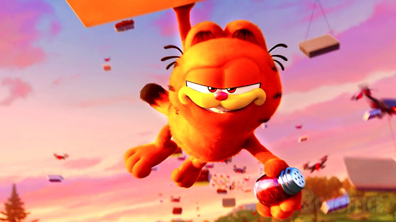 Las 3 MEJORES escenas de Garfield: la película 🌀 4K - YouTube