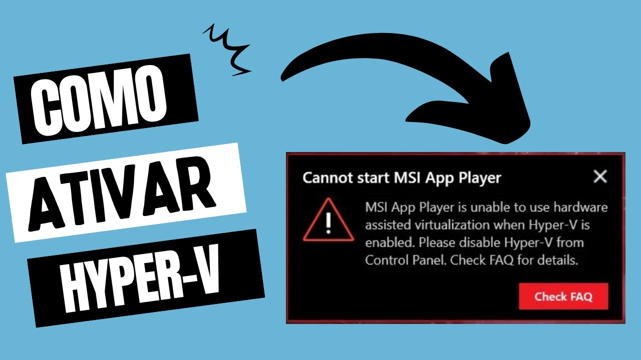 Como ativar ou desativar HYPER-V - YouTube