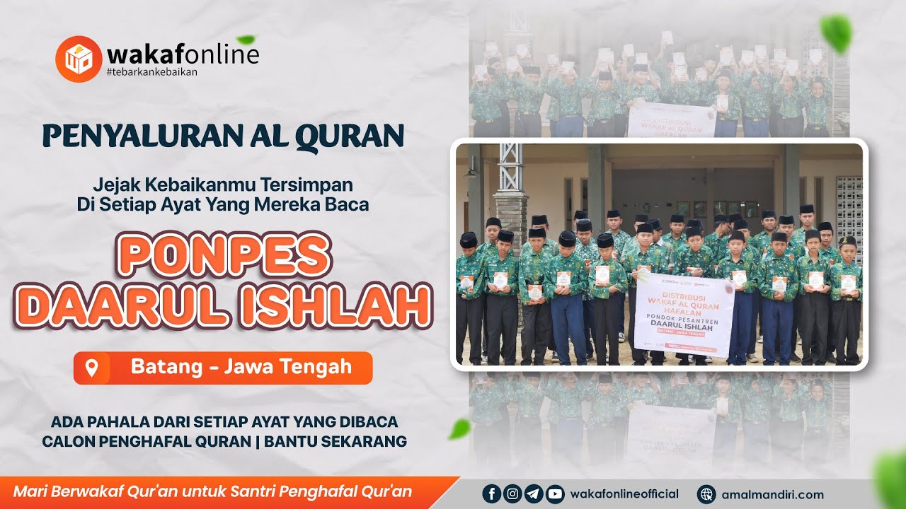 Jejak kebaikanmu tersimpan di setiap ayat yang mereka baca - YouTube
