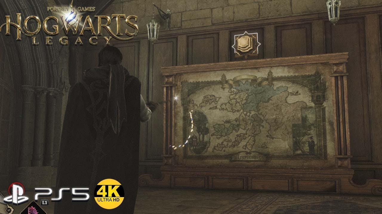 How to Open the Secret Door in the Gryffindor Tower South Wing ...