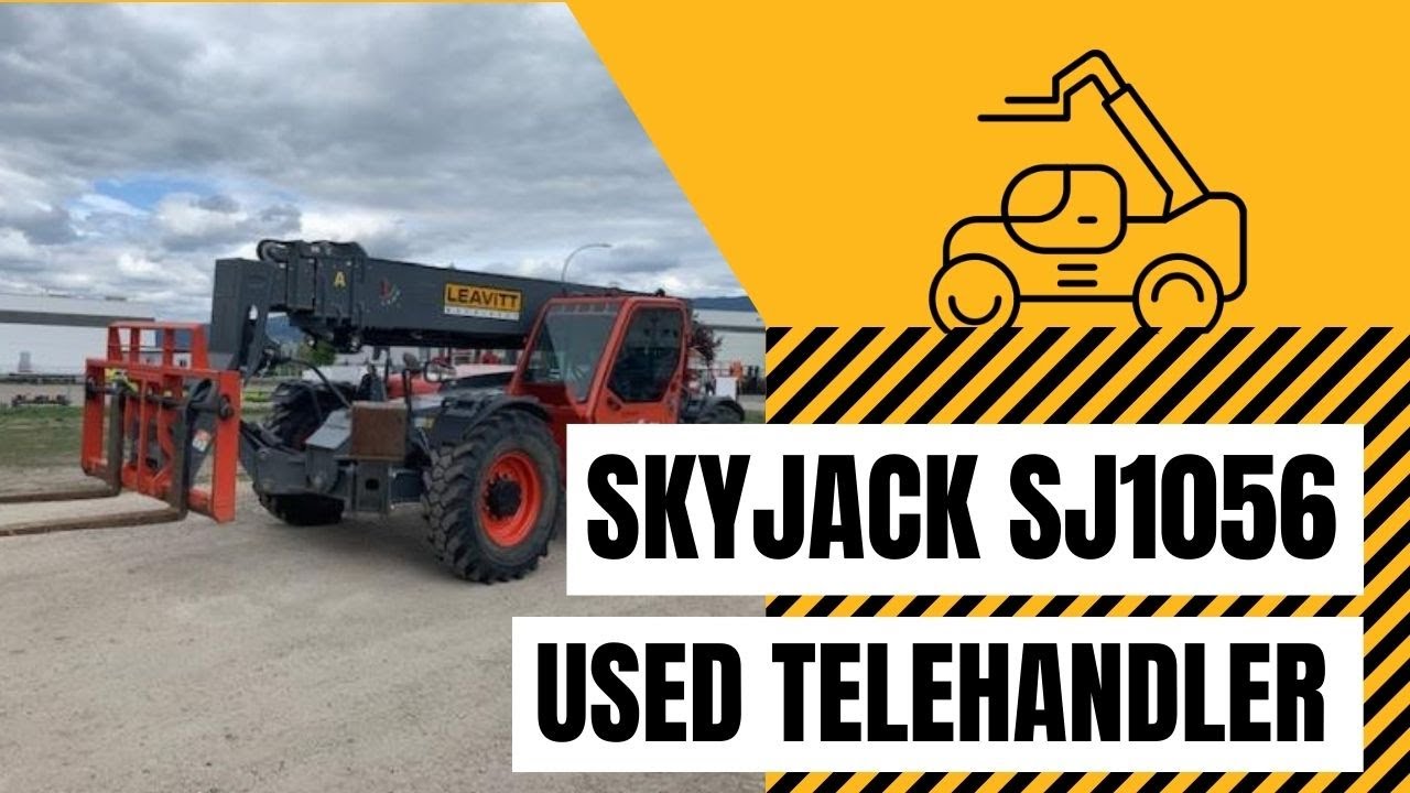 Used Telehandler | 2018 Skyjack SJ1056 Telehandler | [USED EQUIPMENT] 1 ...
