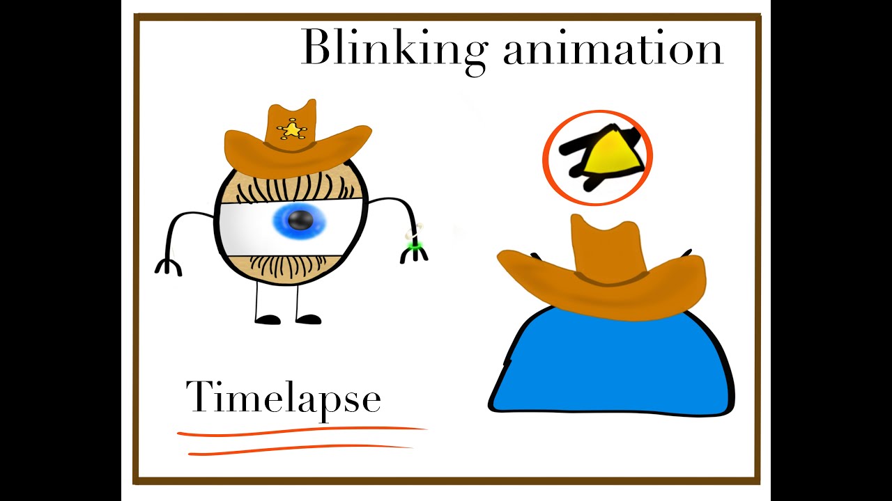 Blinking animation (time-lapse) - YouTube