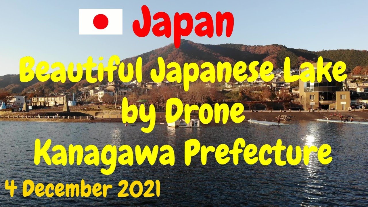Beautiful Japanese Lake by Drone - Kanagawa Prefecture - Japan - 4 ...