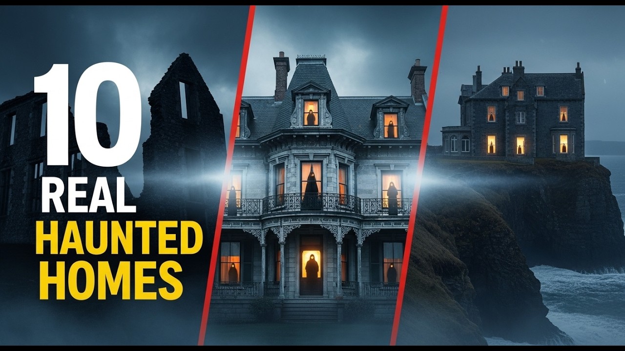 10 most hunted houses on earth - YouTube