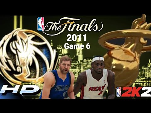 2011 NBA finals Miami Heat Vs Dallas Mavericks Game 6 - YouTube
