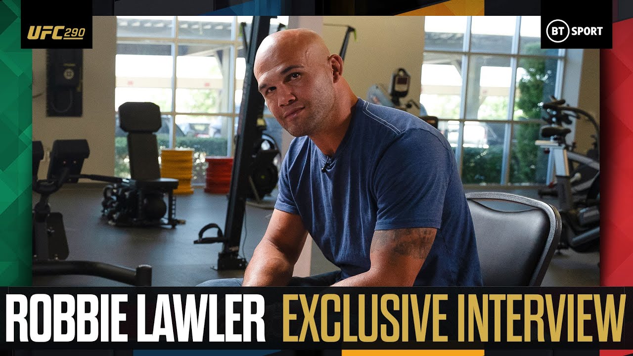 Robbie Lawler EXCLUSIVE 🐐 Retirement, Hall Of Fame Career, Memories ...