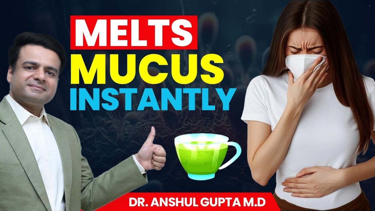 #1 Natural Remedy To Clear Mucus And Beat Allergies - YouTube