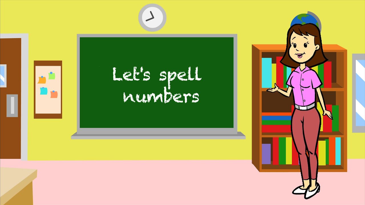 LET'S SPELL NUMBERS by The Brilliant Kid - YouTube