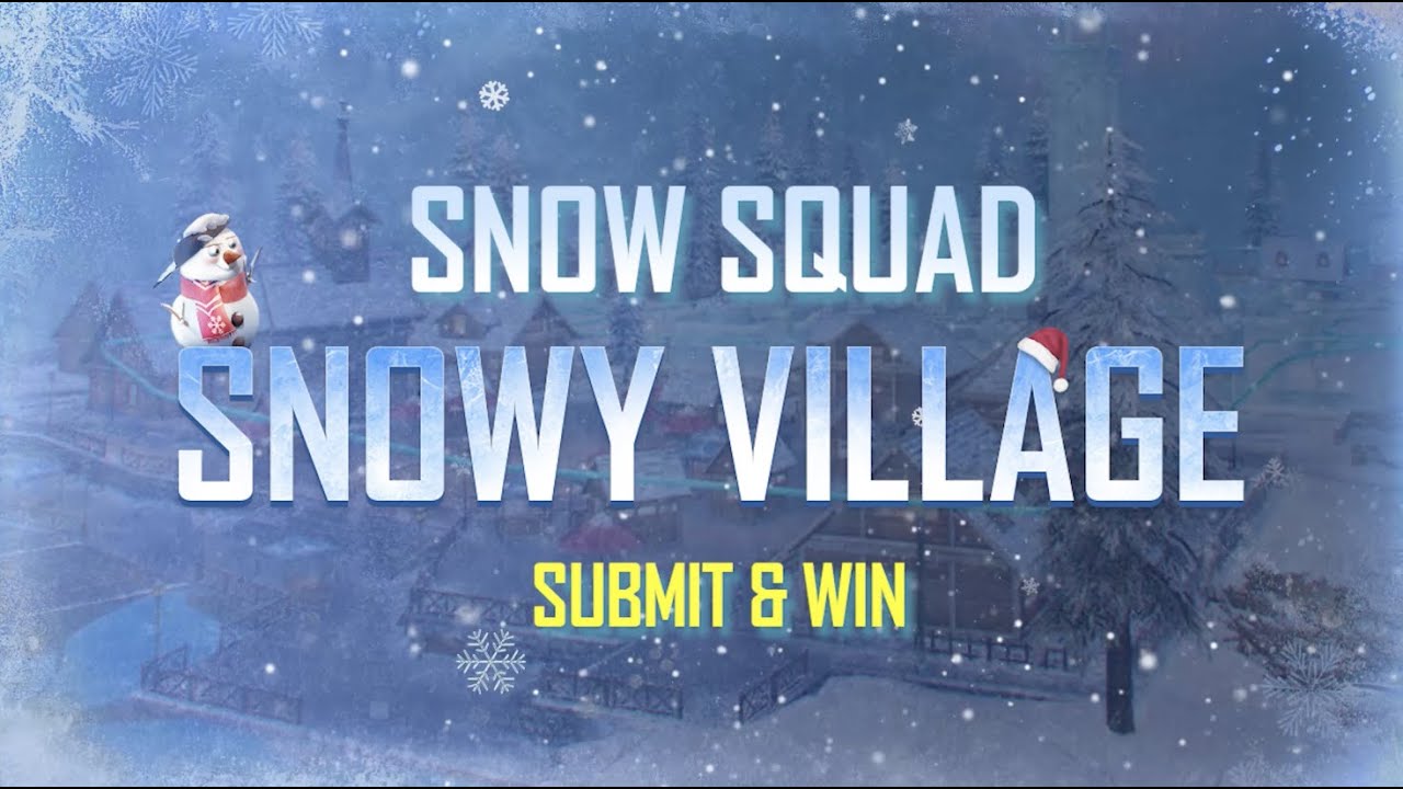 Snow Squad Snowy Village Event | PUBG MOBILE Pakistan Official - YouTube