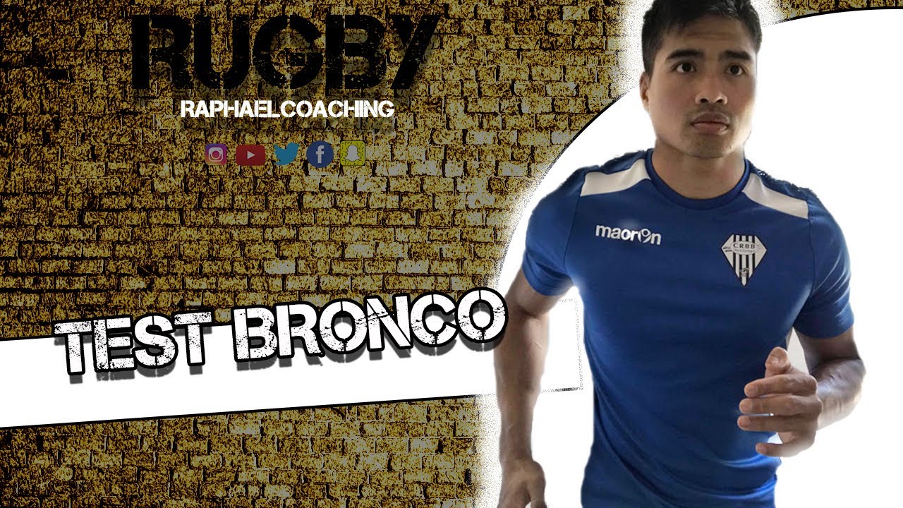 RUGBY TEST BRONCO - YouTube
