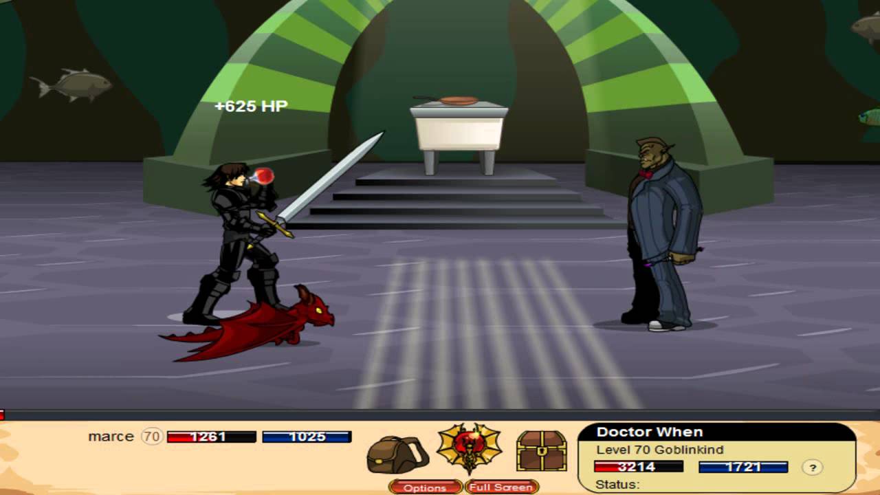 DragonFable Doctor When Warrior - YouTube
