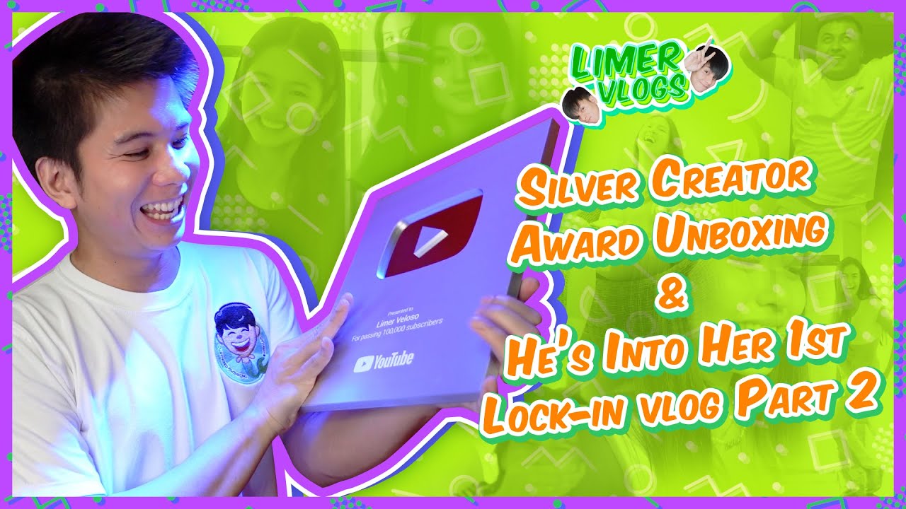️ Silver Creator Award Unboxing & He's Into Her 1st Lock-in vlog Part 2 ...