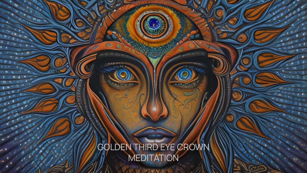 Third Eye Crown Golden Meditation HD - YouTube