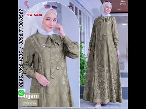 3 Mewah Harga Murah, Model Baju Gamis Terbaru 2025, Pengajian, Kondangan, Idul Fitri